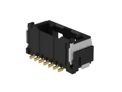 1.50mm Pitch CLIK-Mate Wire-to-Board PCB Receptacle, Single Row, Surface  Mount, Vertical, 0.76µm Gold (Au) Plating, 10 Circuits, Black