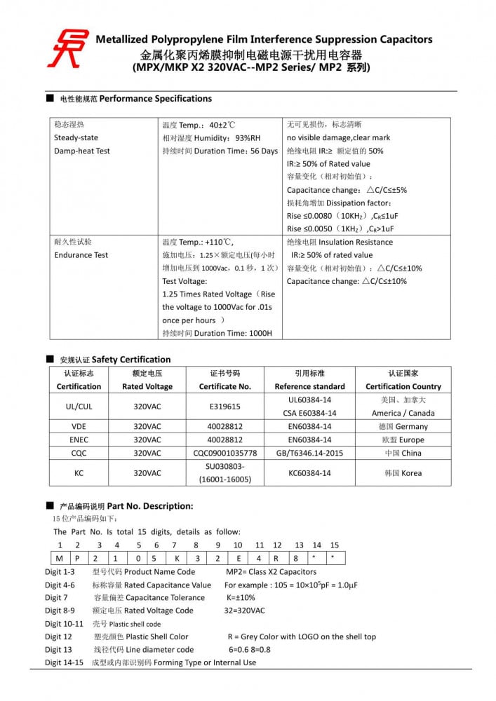 SRD MP2 series datasheet page 2
