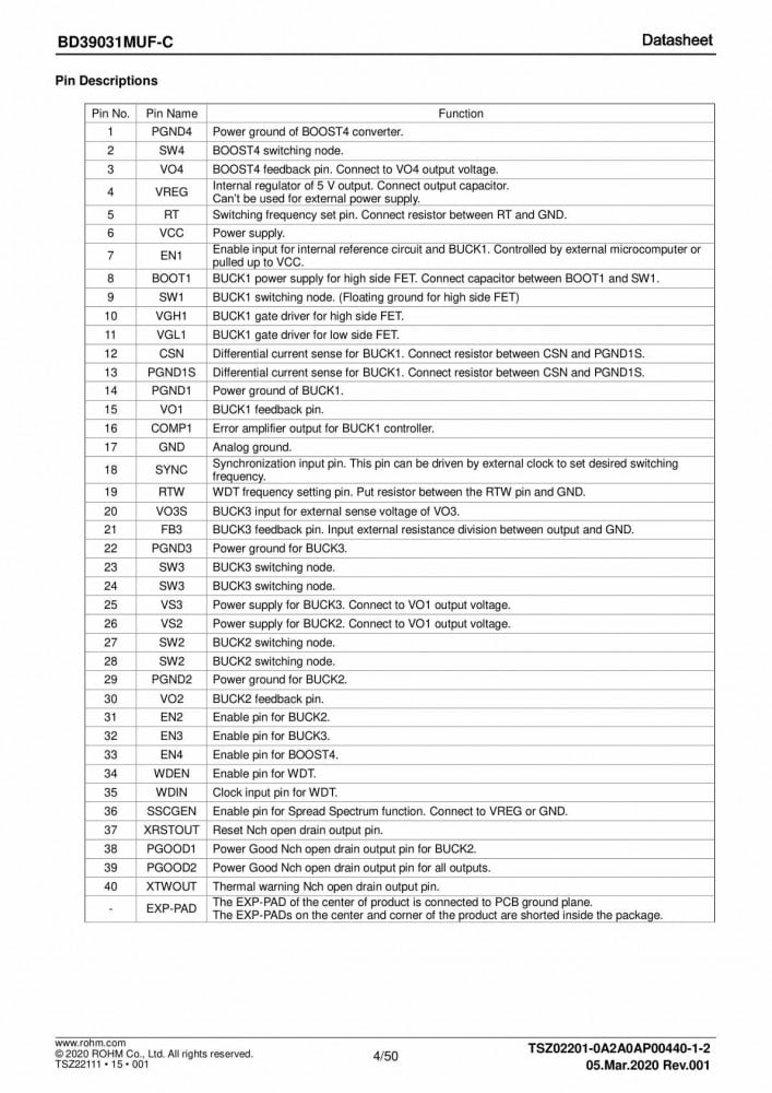 BD39031MUF-CE2 technical document page 4