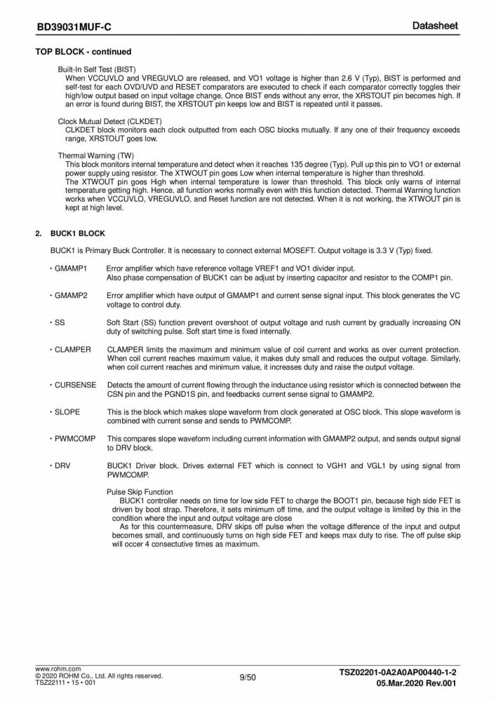 BD39031MUF-CE2 technical document page 9