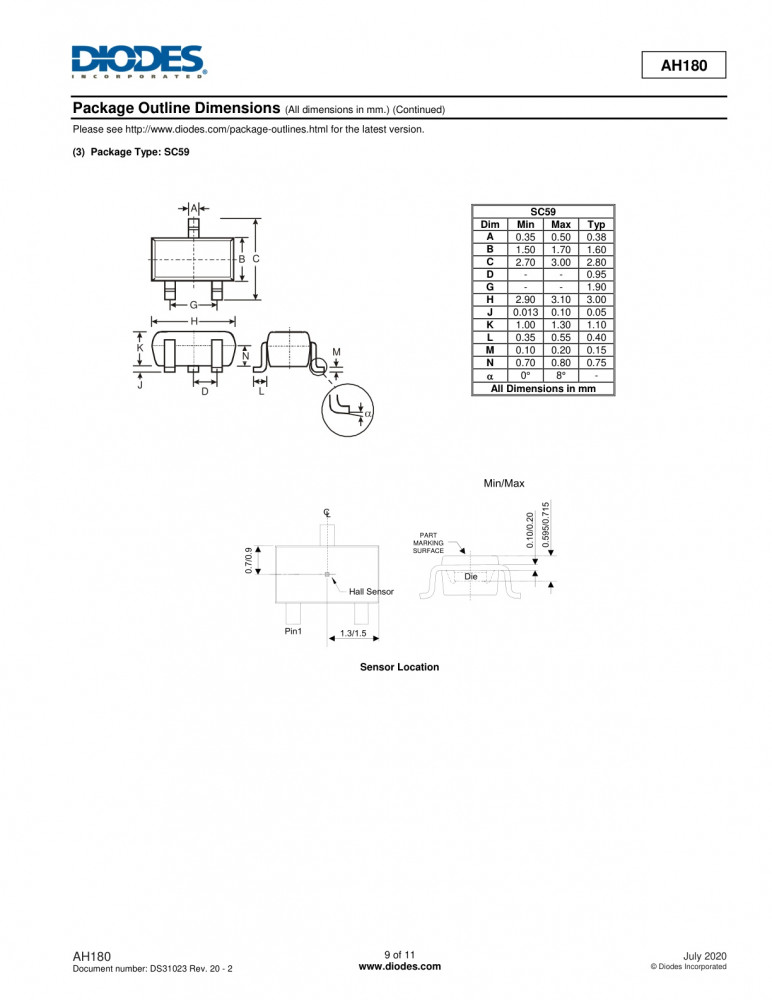 AH180 datasheet page 9