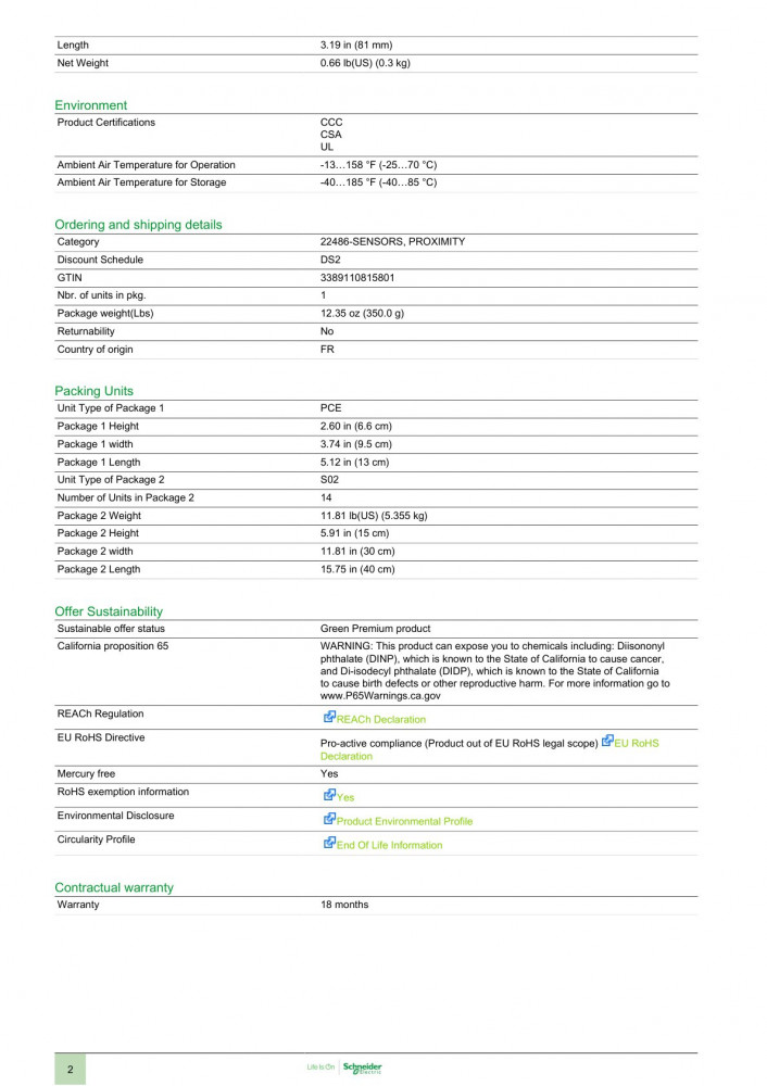 XSAV11801L05 technical document page 2