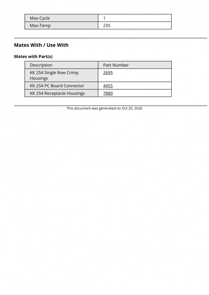 MOLEX 22112222 technical document image 4