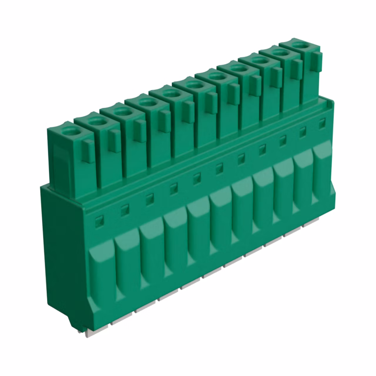 3.81mm Pitch Eurostyle Horizontal Plug, Spring Type, Single Row, 11 Circuits for sale