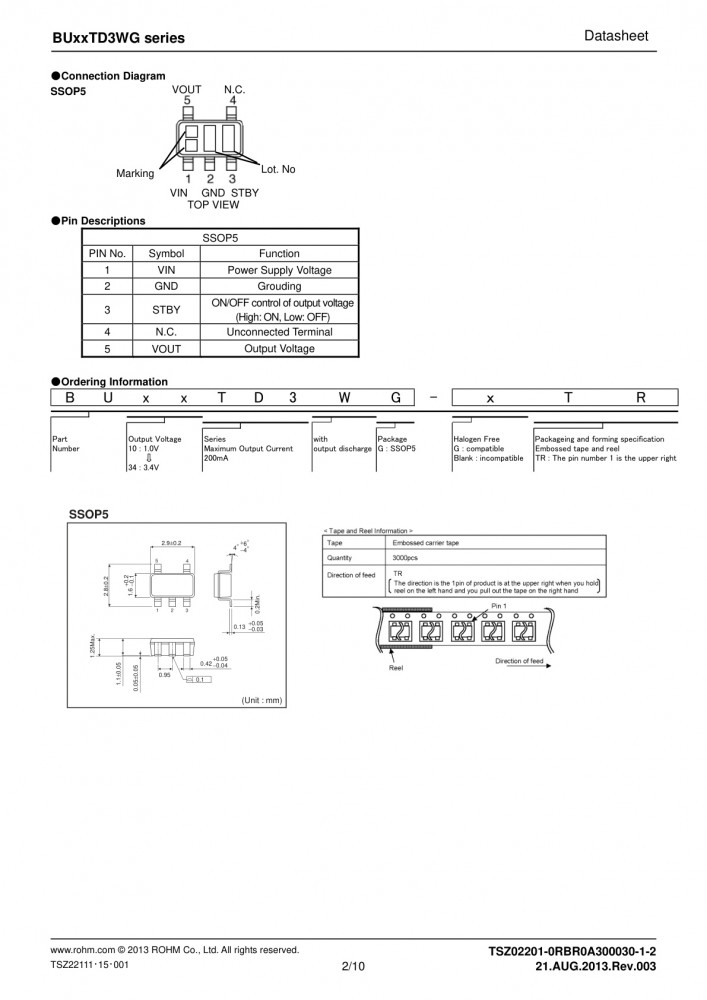 BU33TD3WG-TR datasheet page 2