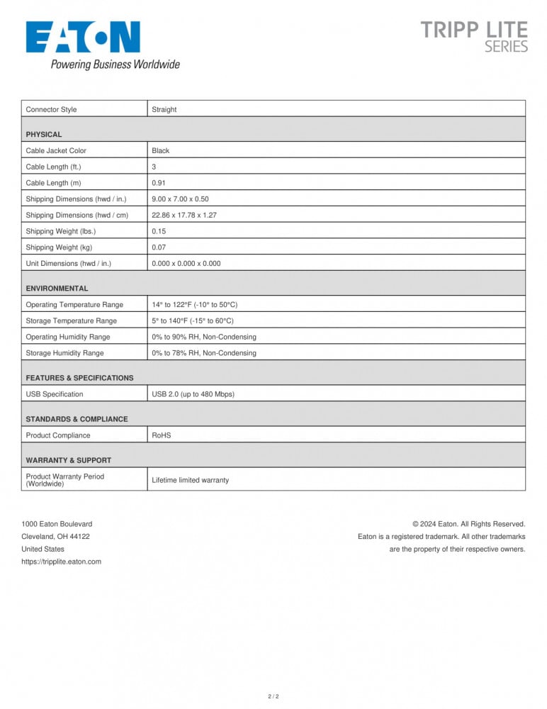 U023-003 technical document page 2