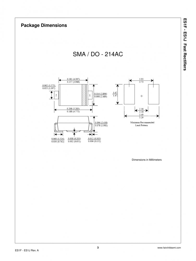 ES1J datasheet page 4