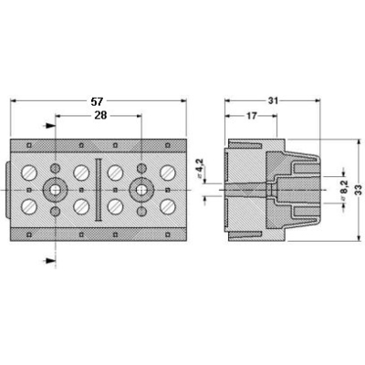 Phoenix Contact 2716716 Barrier Blocks Chip