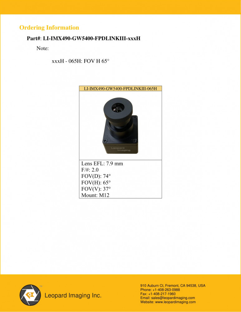 Camera documentation page 3
