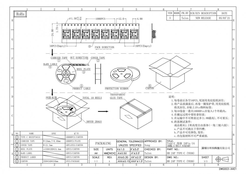 HH 24P TYPE-C (Y036) drawing page 3