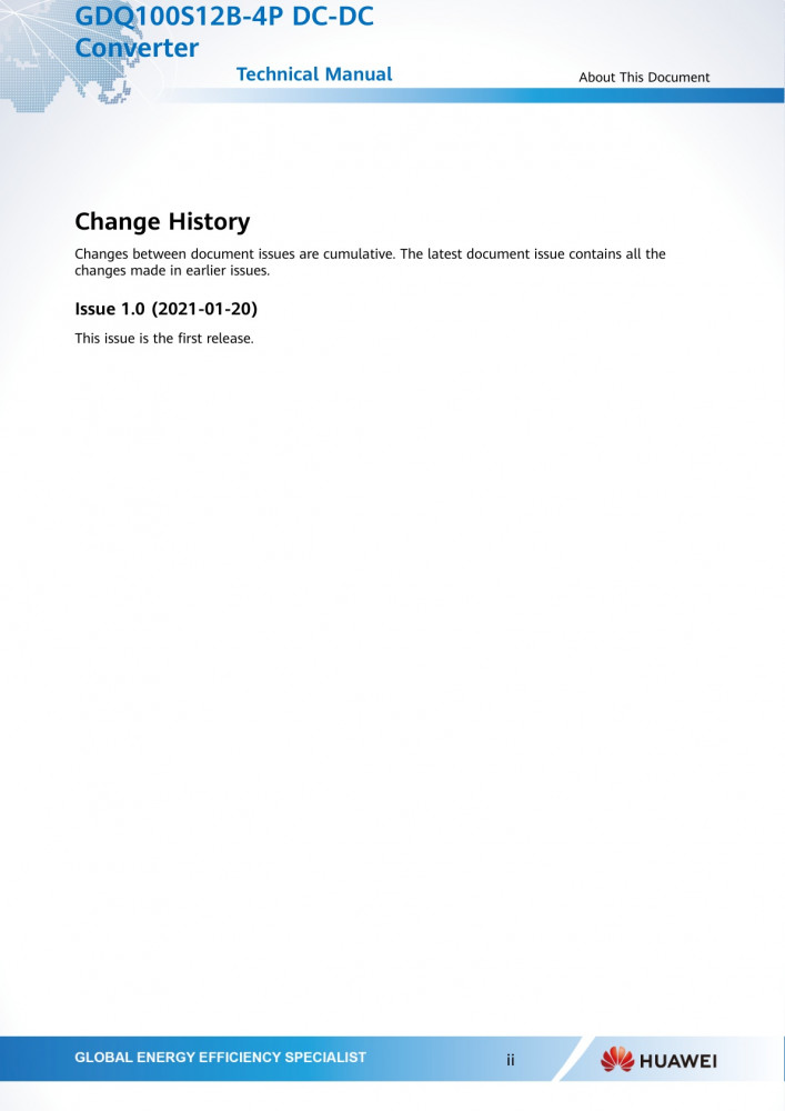 GDQ100S12B-4P technical manual page 3