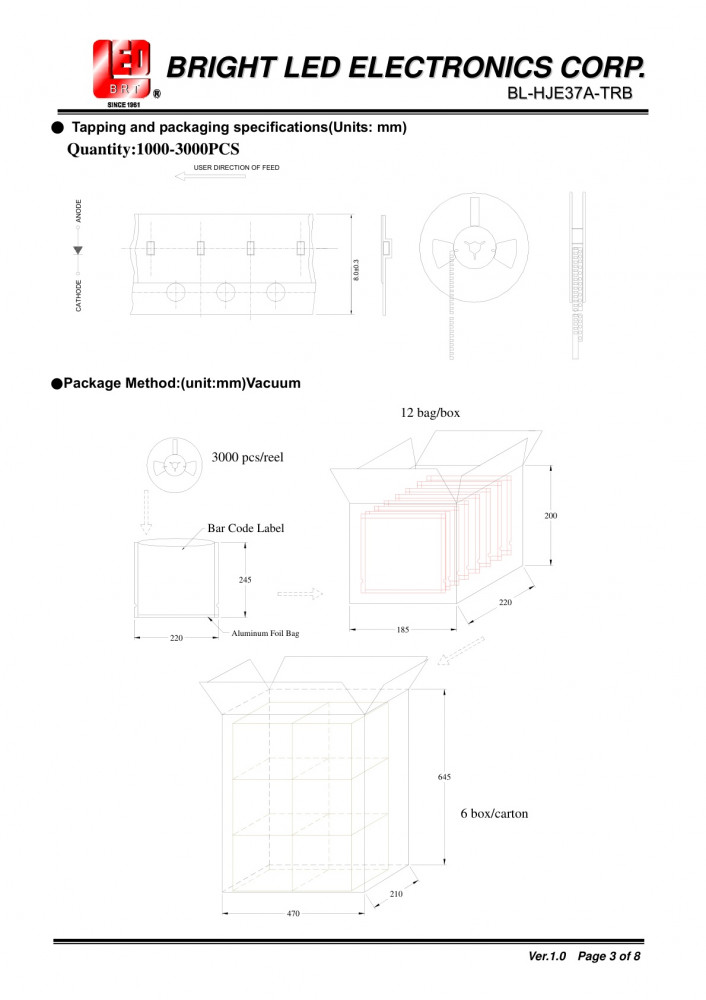 BL-HJE37A-TRB datasheet page 3
