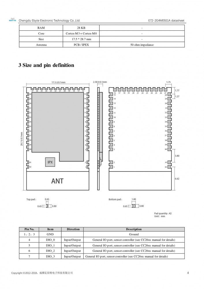 E72-2G4M05S1A datasheet page 5