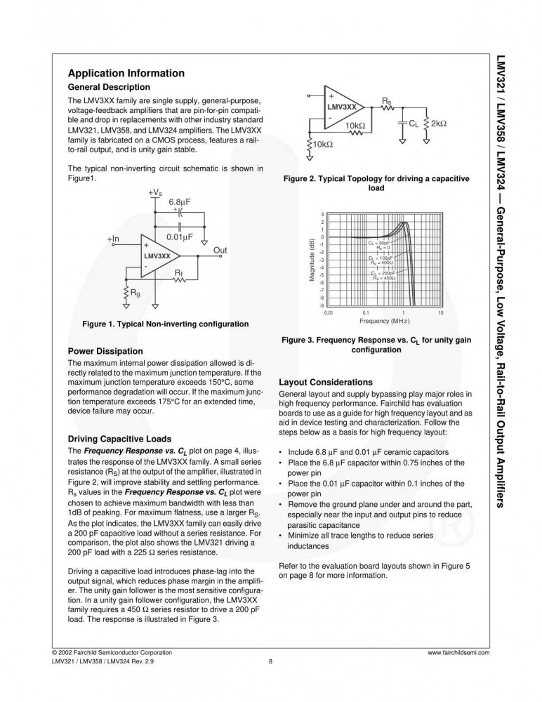 LMV321AS5X datasheet page 9