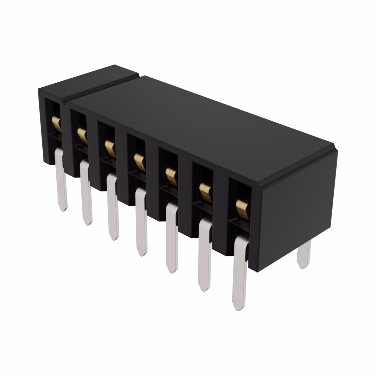 2.00mm Pitch Milli-Grid Receptacle, Side Entry, Through Hole, 0.05µm Gold (Au) Plating, 14 Circuits, Tube, Lead-Free for sale