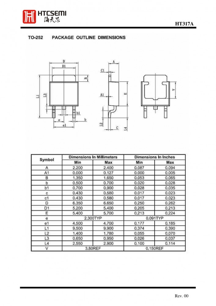 HT317A datasheet page 5