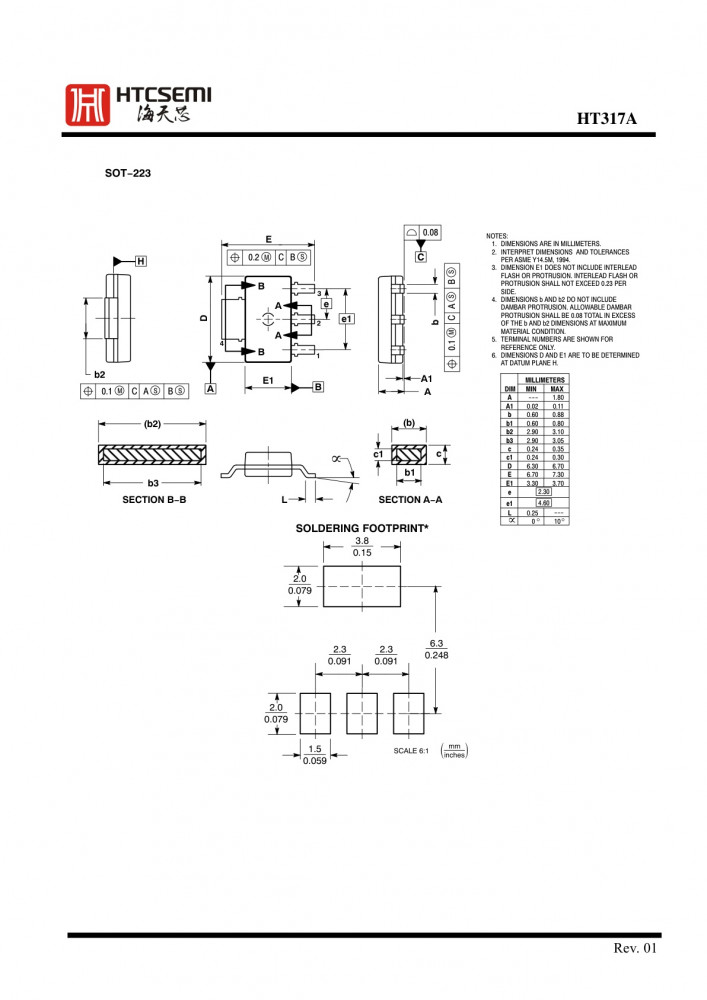 HT317A datasheet page 8