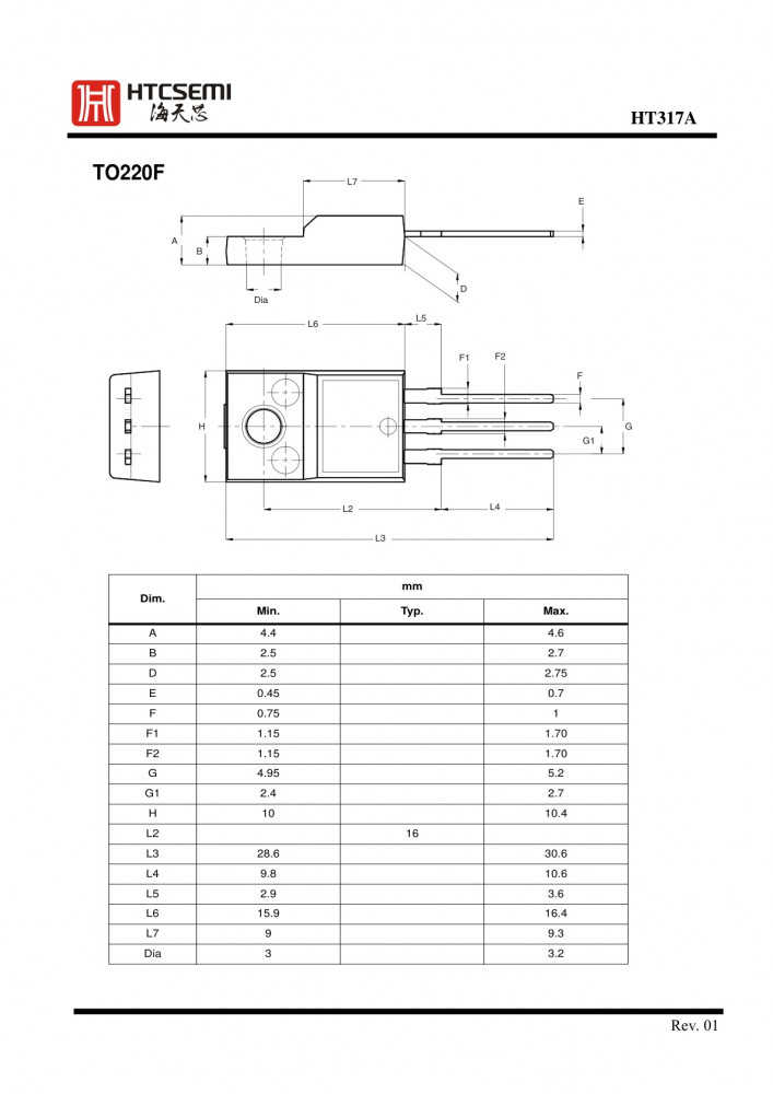 HT317A datasheet page 9