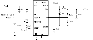 RT6342 - 42VIN, 2.5A, Asynchronous Step-Down Converter with Low Quiescent Current