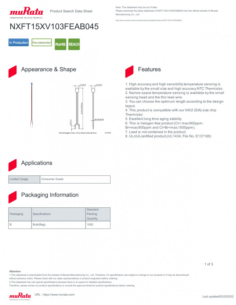 NXFT15XV103FEAB045 product page 1