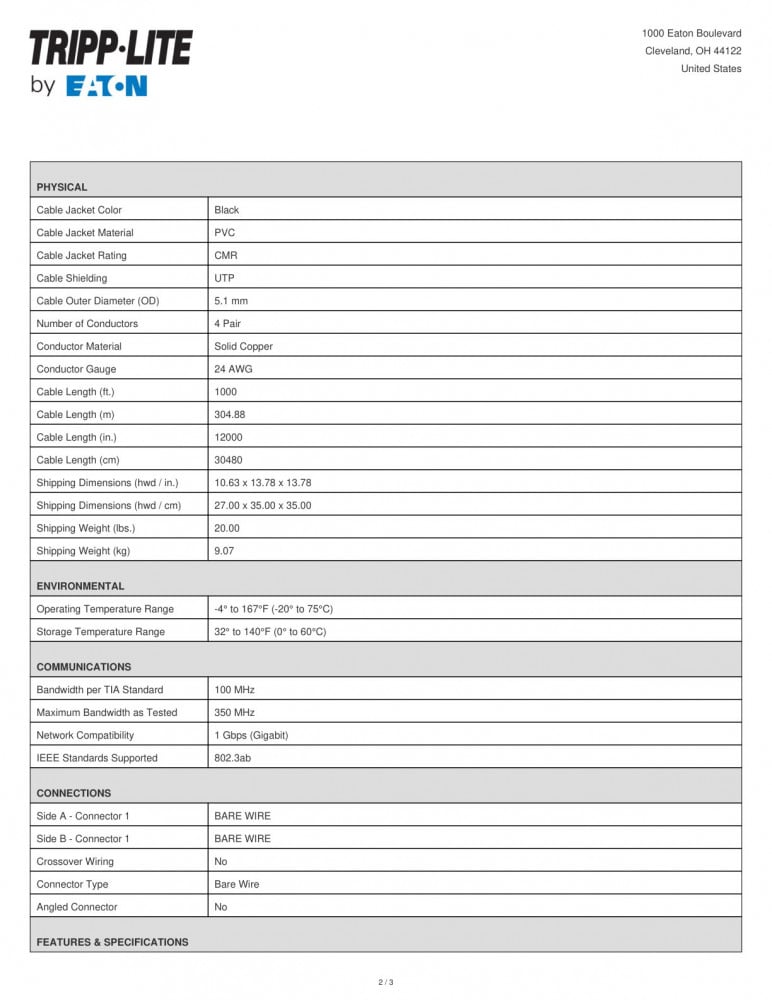 N022-01K-BK technical document page 2