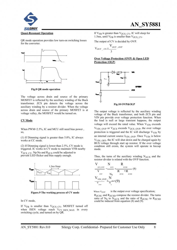 SY5881FAC datasheet page 8