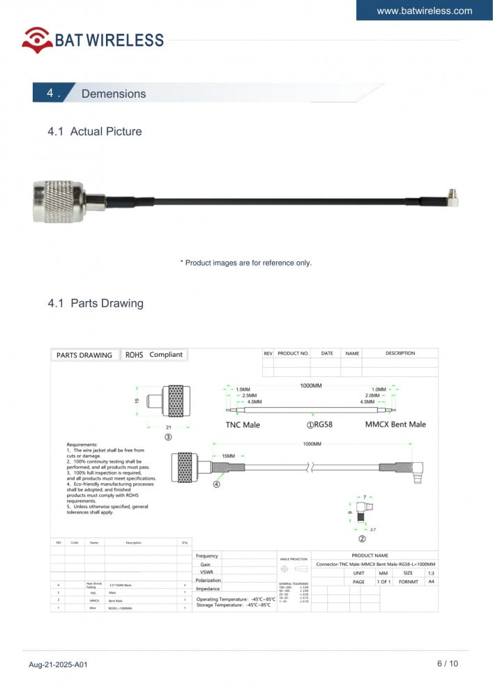 BWTNCJ-MMCXWJ-RG58L1000 datasheet page 6