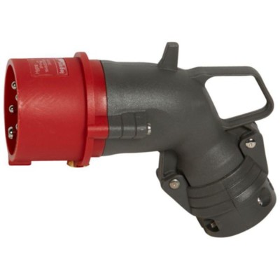 Angled plug Hypra - IP 44 - 380/415 V~ - 16 A - 3P+N+E - plastic for sale