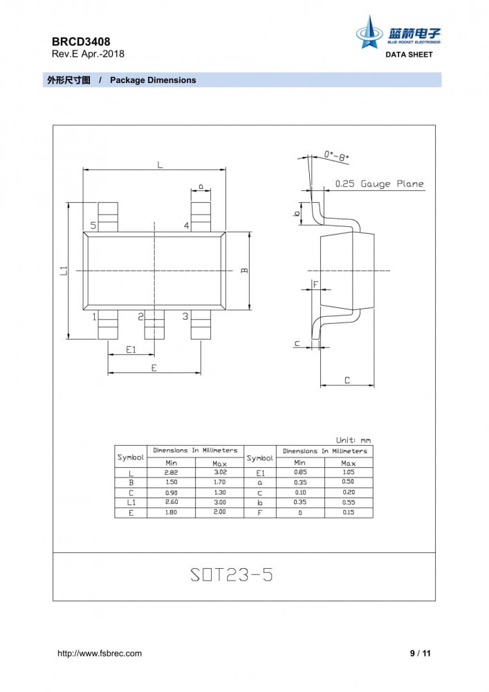 BRCD3408 datasheet page 9