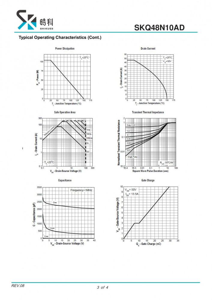 SKQ48N10AD datasheet page 3