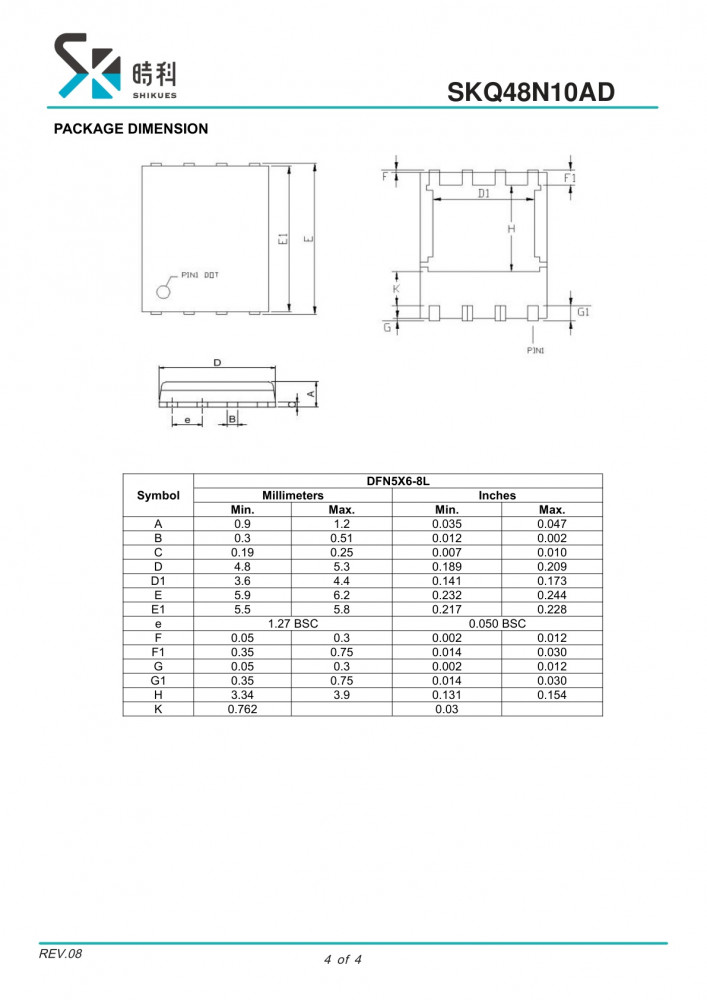 SKQ48N10AD datasheet page 4