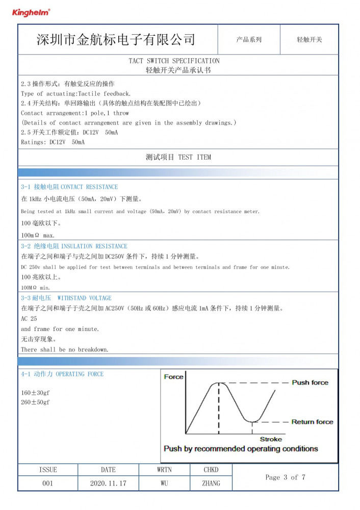 KH-6X6X6H-B2J-FS approval sheet page 3