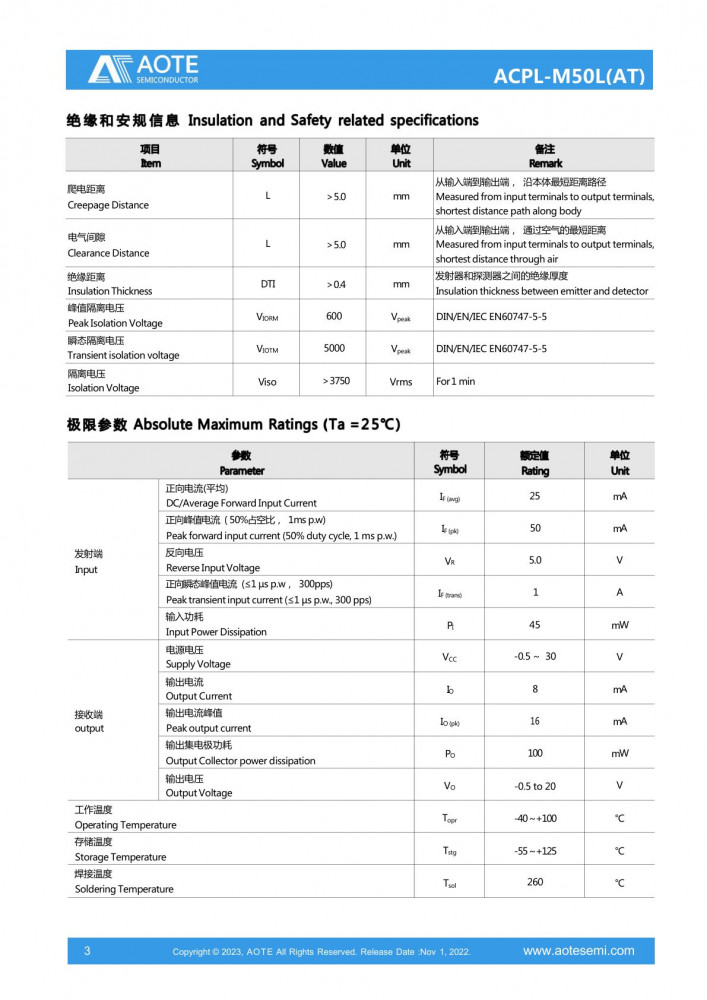 ACPL-M50L(AT) datasheet page 4
