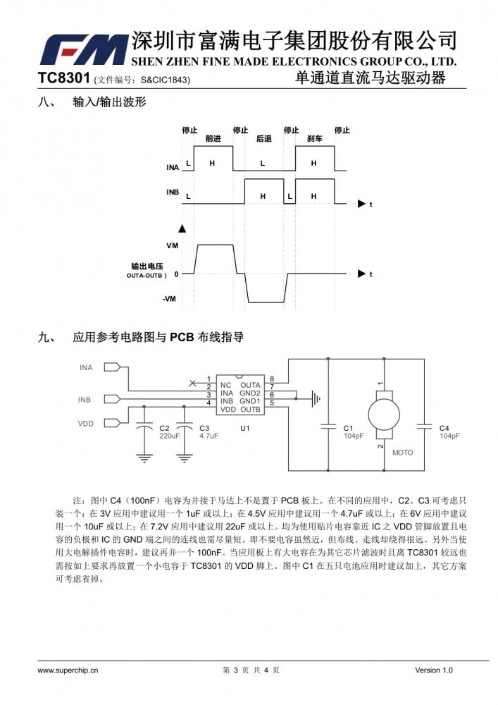 TC8301 datasheet page 3