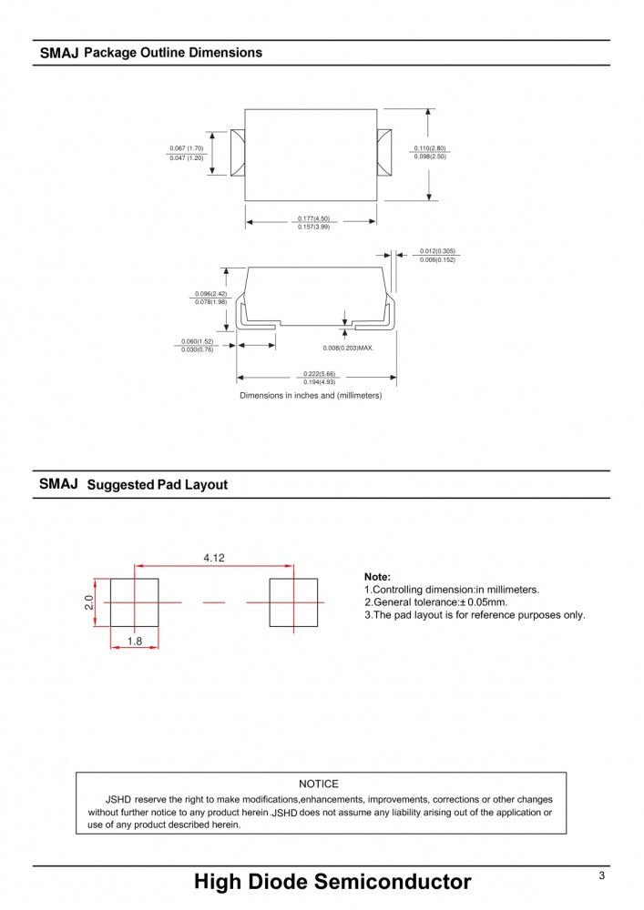 High Diode SK24 datasheet page 3