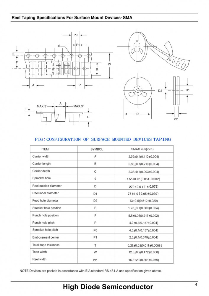 High Diode SK24 datasheet page 4