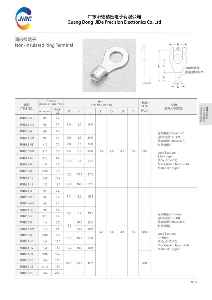 JIDC terminal catalogue page 3