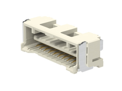 1.50mm Pitch CLIK-Mate Wire-to-Board PCB Receptacle, Single Row, Surface Mount, Right-Angle, 0.10µm Gold (Au) Plating, 9 Circuits, Black