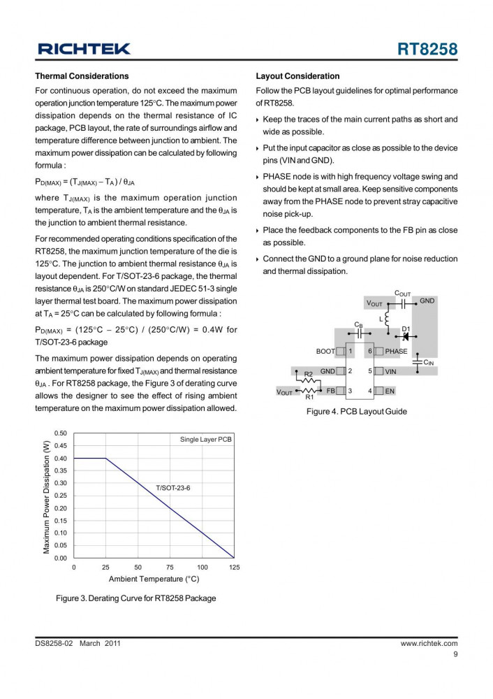 RT8258GJ6 datasheet page 9