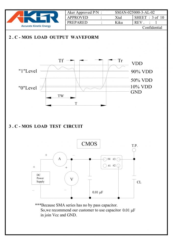 AKER SMAN-025000-3-AL-02 datasheet page 4