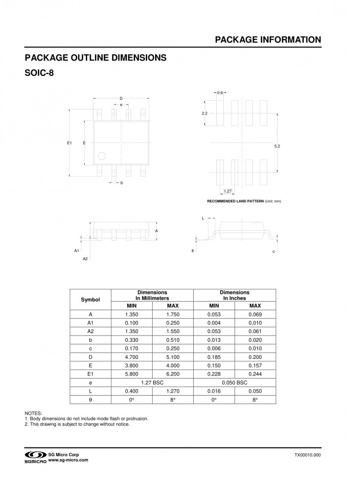SGM4871 datasheet page 7