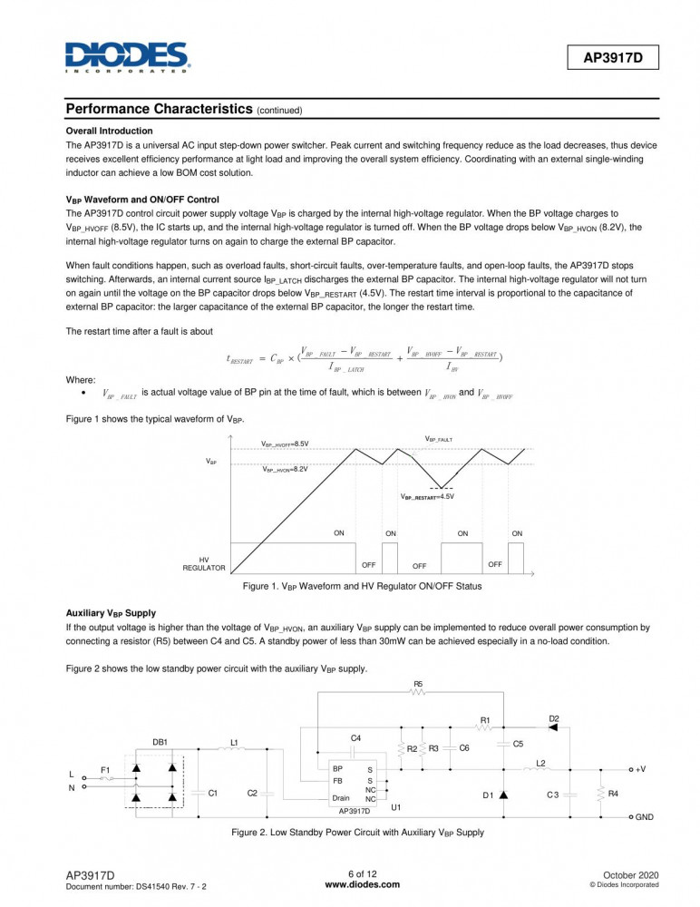 AP3917D datasheet page 6