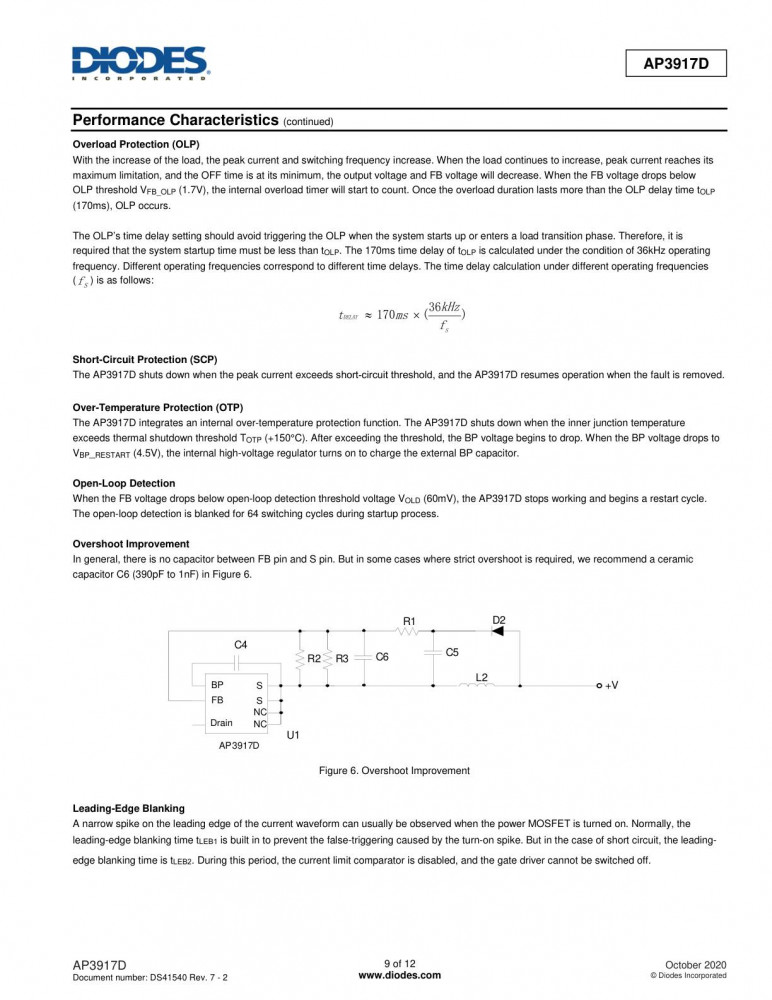 AP3917D datasheet page 9