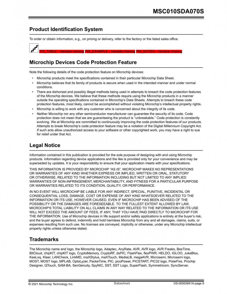 Technical document page 9