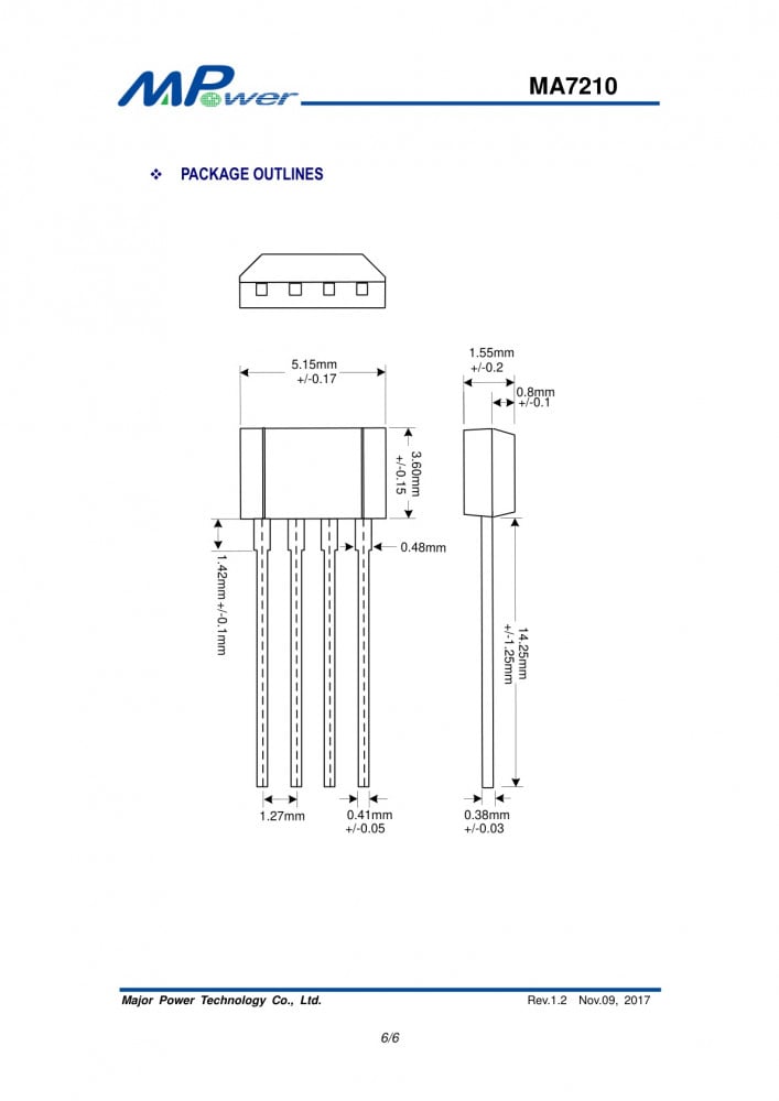 MA7210P4 datasheet page 6