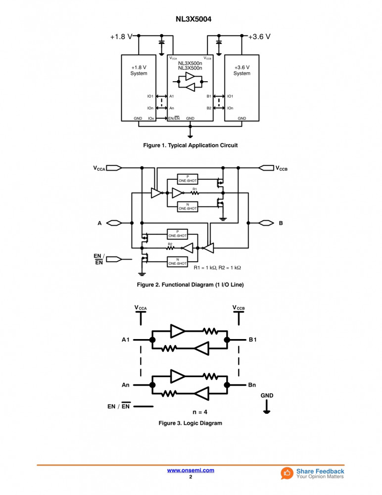 NL3X5004 datasheet page 2