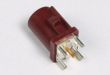 SMP Jack-to-SMP Jack Adapter, Straight, 20.47mm Length, 0.75µm Gold (Au) Plating, One Piece Per Bag, 50 Ohms