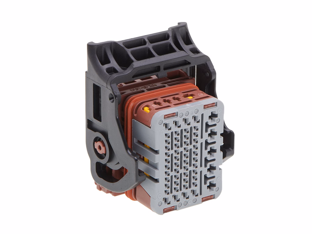 .635mm, 1.50mm, 2.80mm, CMC Receptacle, 53 Circuits, Right Wire Output, Gray Coding, Mat Sealed for sale