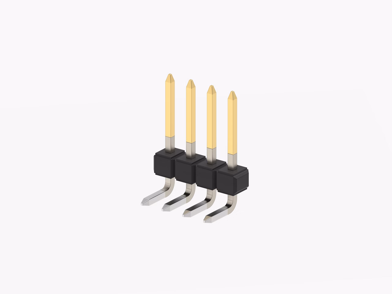 KK 254 Breakaway Header, Right-Angle Surface Mount Compatible, 5 Circuits, Tin (Sn) Plating, Mating Pin Length 8.23mm, Bag