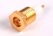 SMP-MAX Jack, Straight, Detent Thread-in, Tray, 50 Ohms for sale